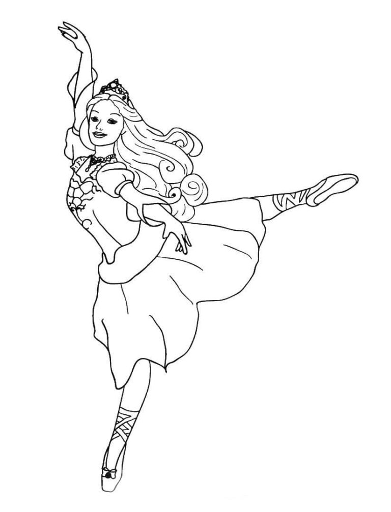Dancing Coloring Pages | 100 Pictures Free Printable