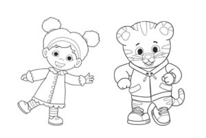 Daniel Tiger Coloring Pages | 40 Pictures Free Printable