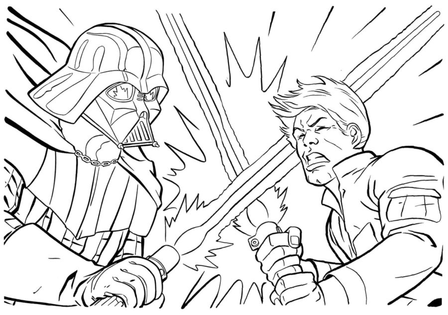Darth Vader Coloring Pages