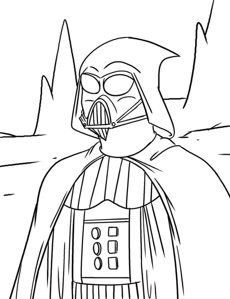 Darth Vader Coloring Pages