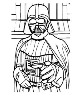 Darth Vader Coloring Pages