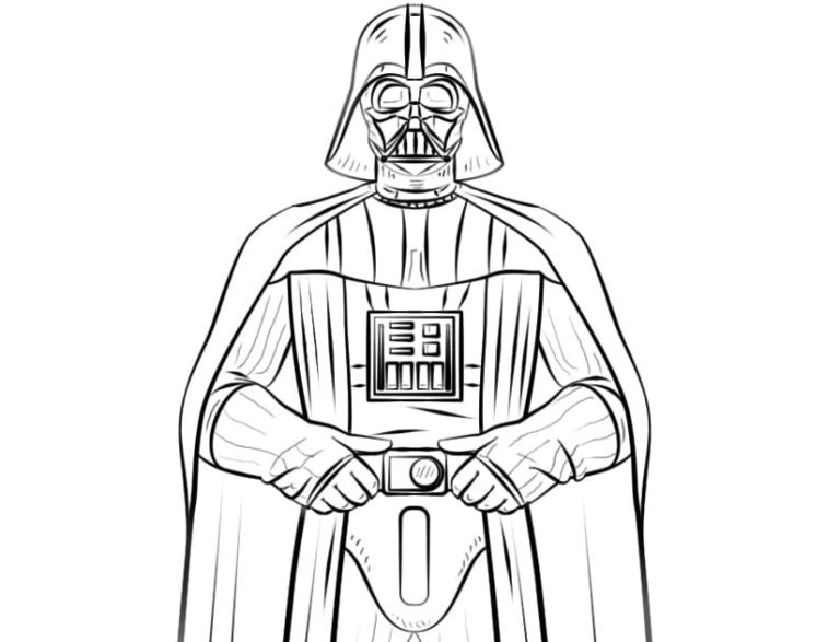 Darth Vader Coloring Pages