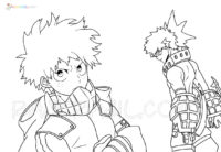 Deku Coloring Pages | 30 Coloring Pages Free Printable