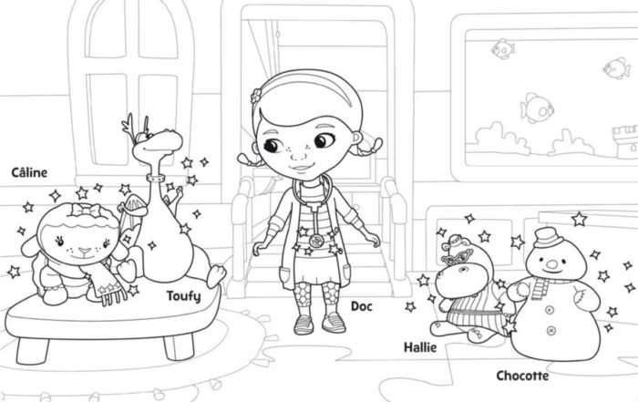 Disney Junior Coloring Pages