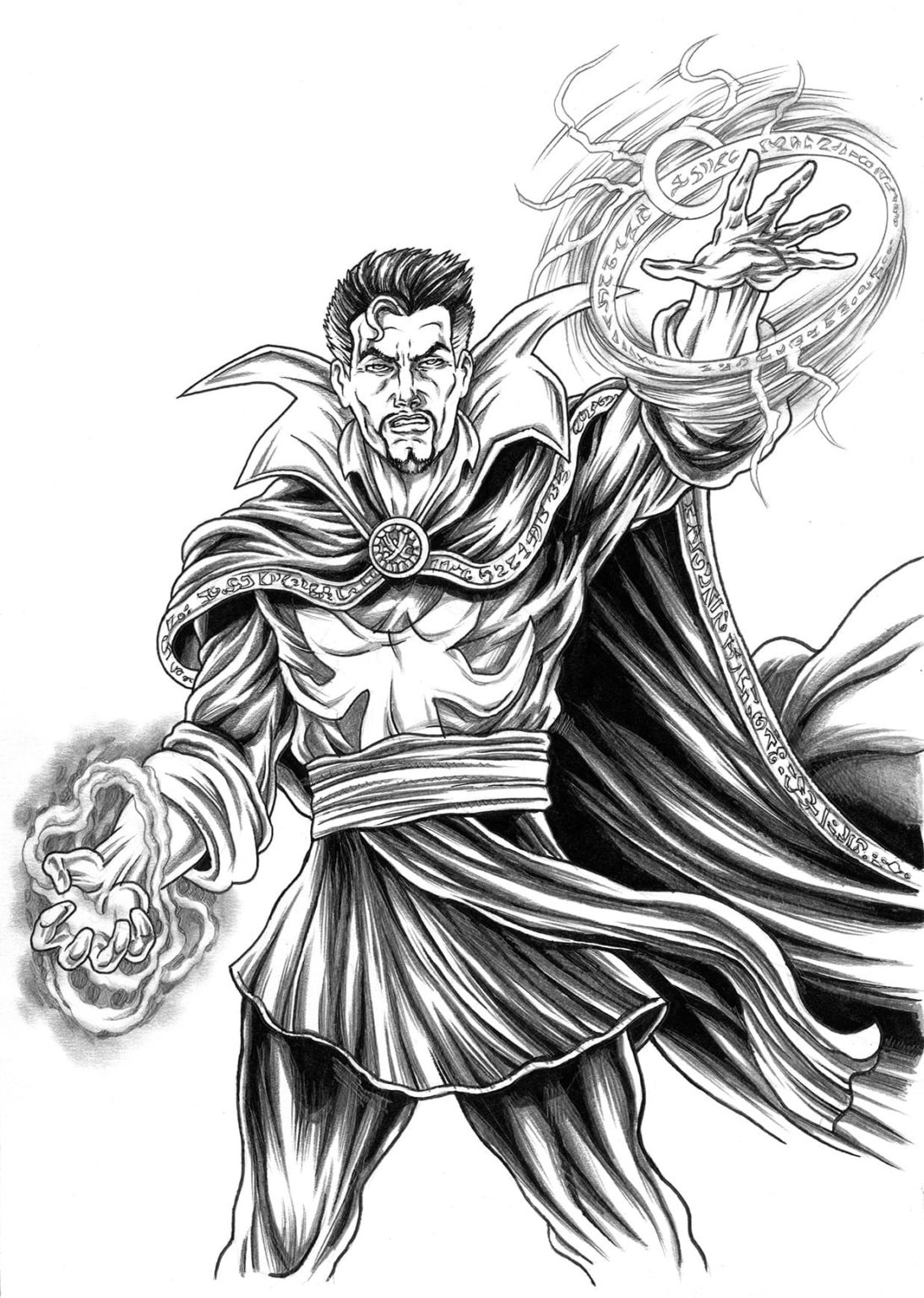 Doctor Strange Coloring Pages
