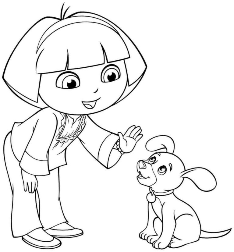 Dibujos de Dora la Exploradora para colorear - 100 imágenes gratis