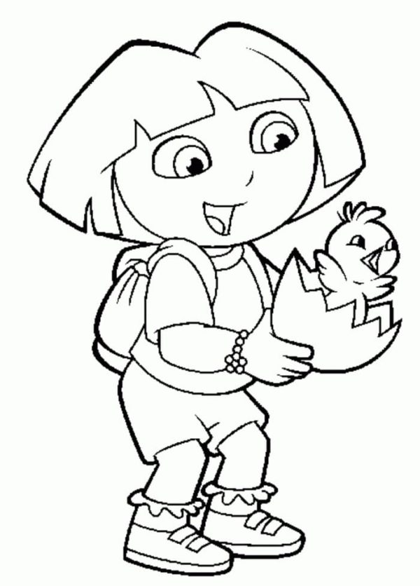Dibujos de Dora la Exploradora para colorear - 100 imágenes gratis