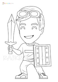 Dream SMP Coloring Pages | New Pictures Free Printable