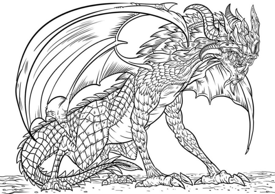 Dungeons and Dragons Coloring Pages | 55 Pictures Free Printable