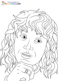 Eddie Munson Coloring Pages