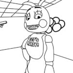 FNAF Chica Coloring Pages