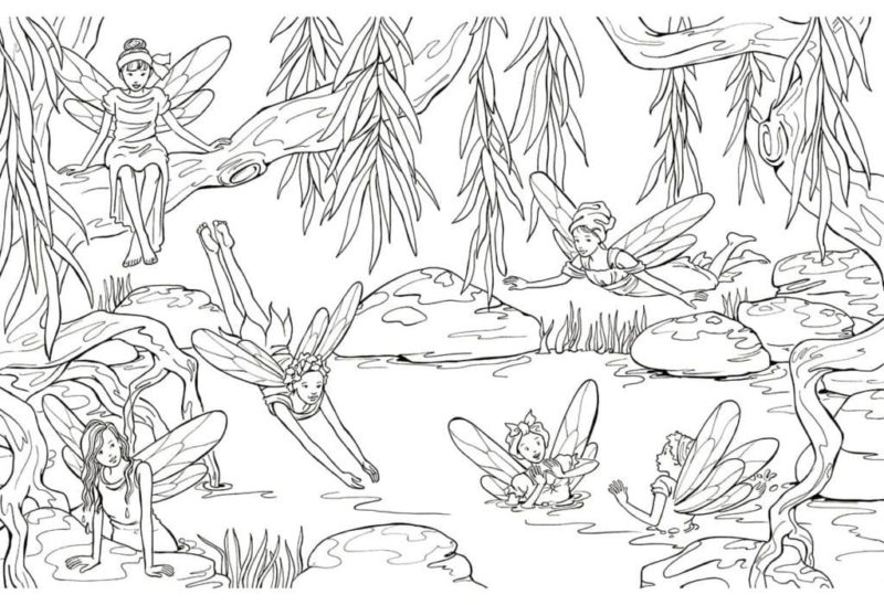 Dibujos de Hadas para colorear - 100 imágenes para imprimir gratis