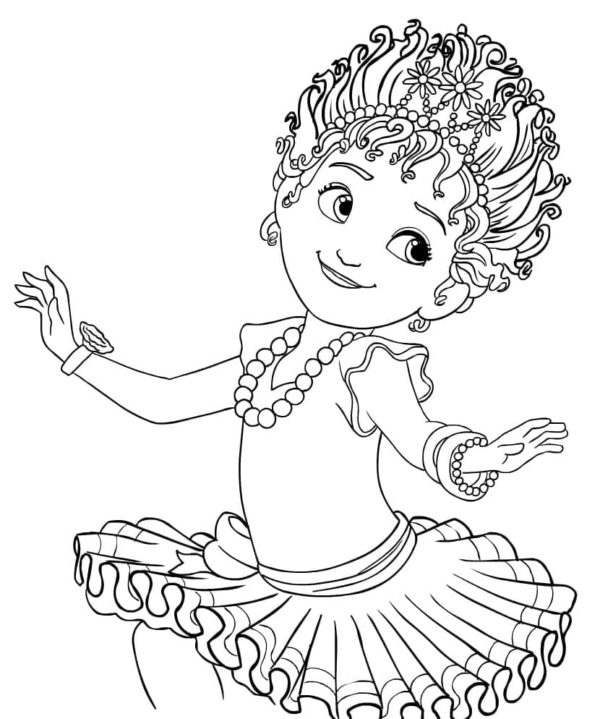 Fancy Nancy Coloring Pages