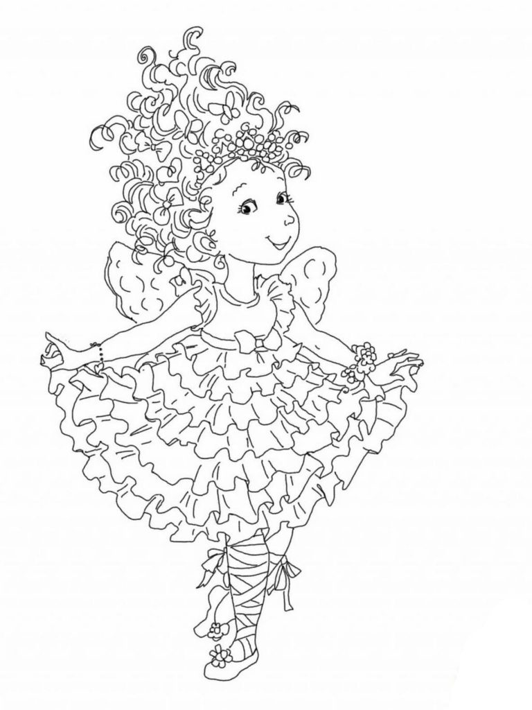 Dibujos de Fancy Nancy para Colorear