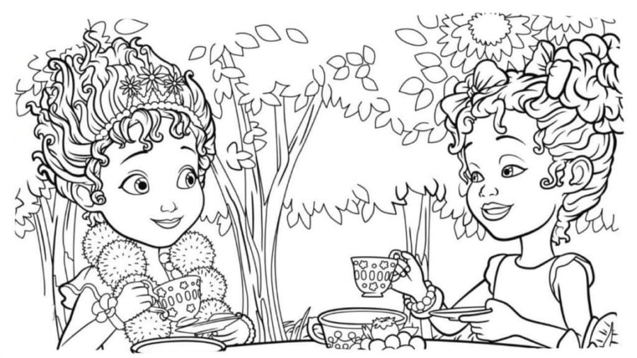 Dibujos de Fancy Nancy para Colorear