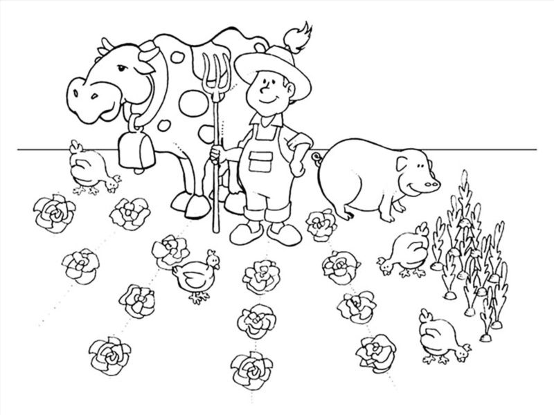 Dibujos de La Granja para Colorear - 100 imágenes para imprimir gratis