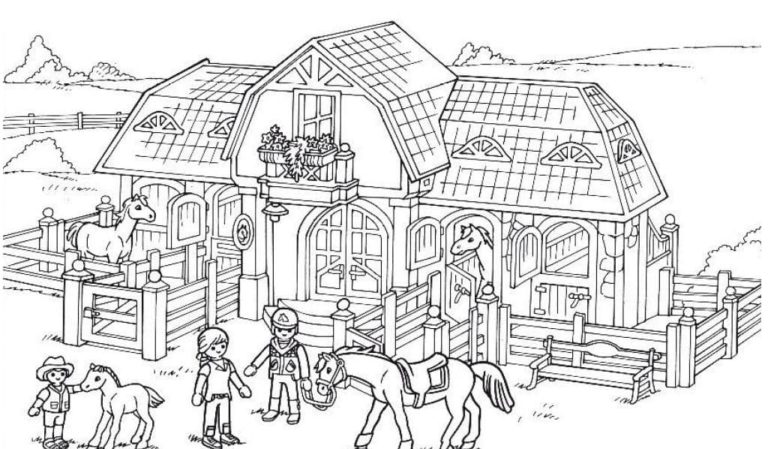 Farm Coloring Pages | 100 Pictures Free Printable