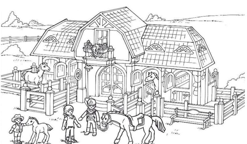 Farm Coloring Pages | 100 Pictures Free Printable