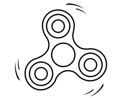 Fidget Spinner Coloring Pages