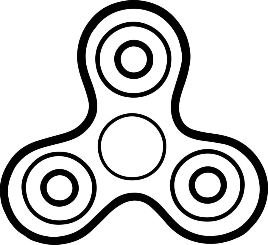 Fidget Spinner Coloring Pages