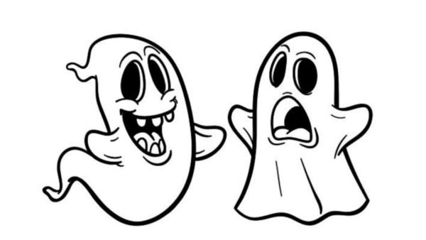 Disegni di Fantasmi da Colorare