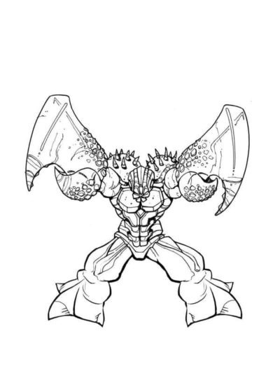 Coloriage Gormiti gratuit à imprimer