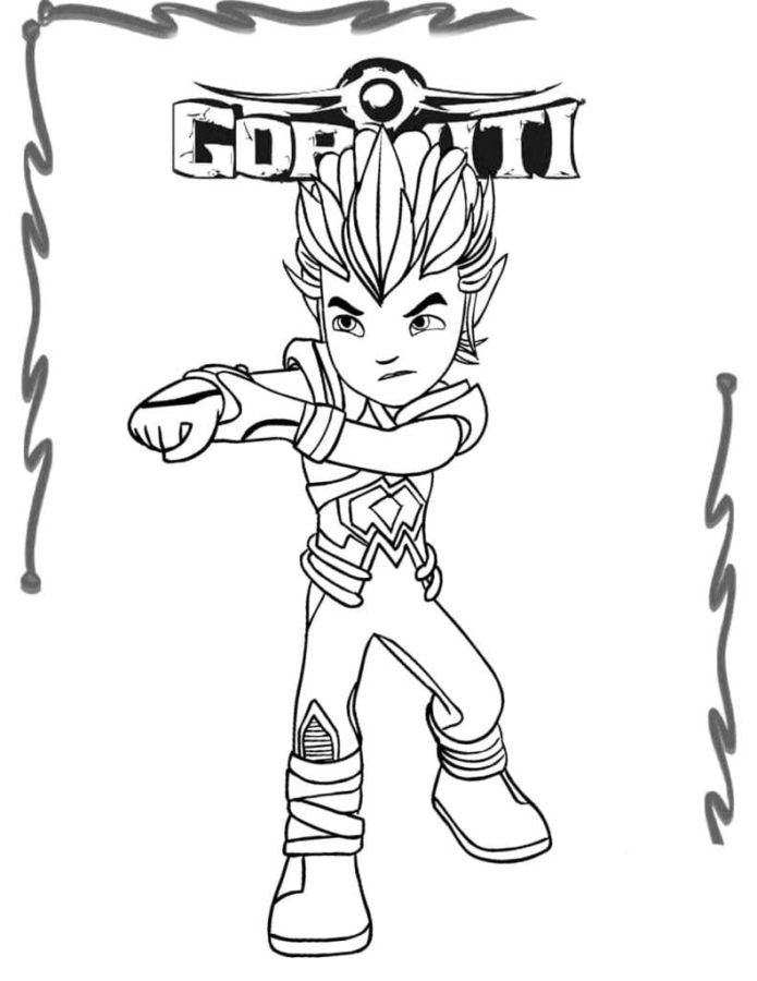 Disegni dei Gormiti da Colorare