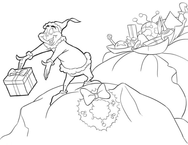 Coloriage Grinch - 55 images à imprimer gratuitement