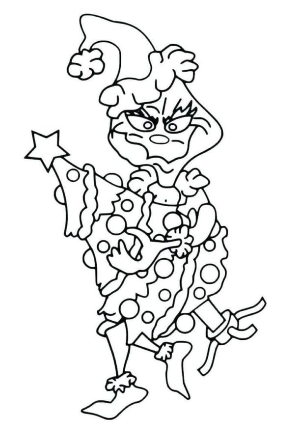 Coloriage Grinch - 55 images à imprimer gratuitement