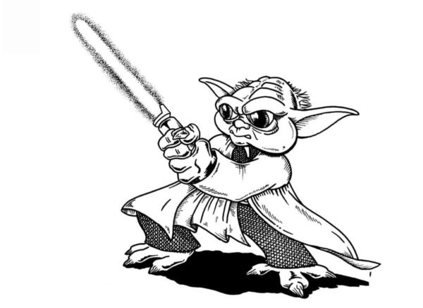 Grogu Coloring Pages