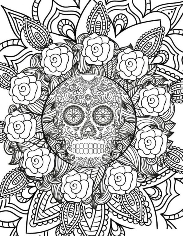 Halloween Coloring Pages for Adults | Free Printables