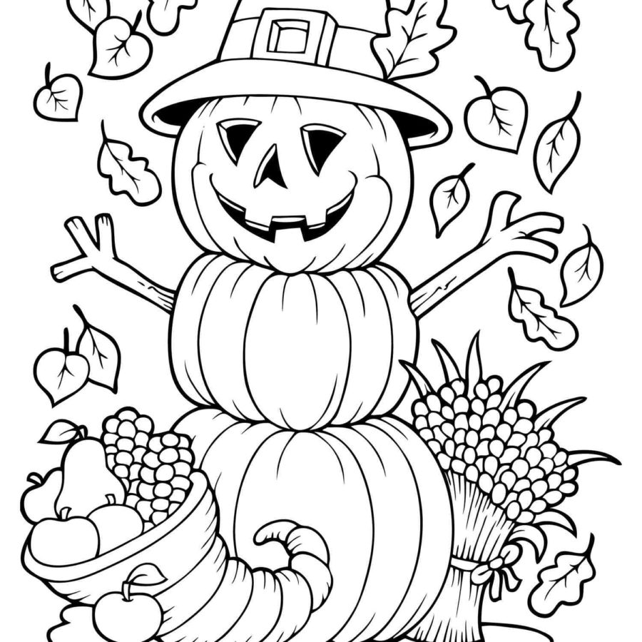 Coloriage Halloween Adulte à imprimer