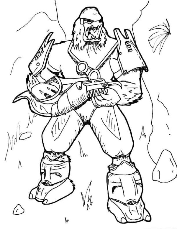Coloriage Halo - 100 images pour une impression gratuite