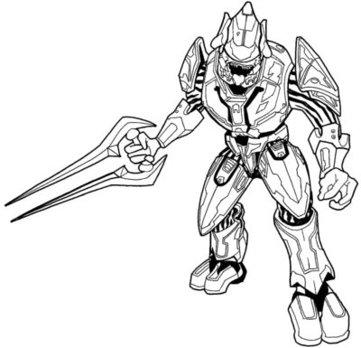 Halo Coloring Pages | 100 Pictures Free Printable