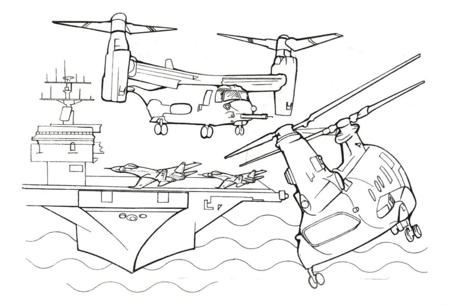 Helicopter Coloring Pages | 100 Pictures Free Printable