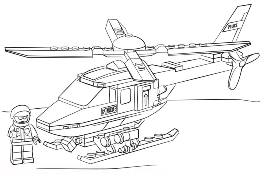 Helicopter Coloring Pages | 100 Pictures Free Printable