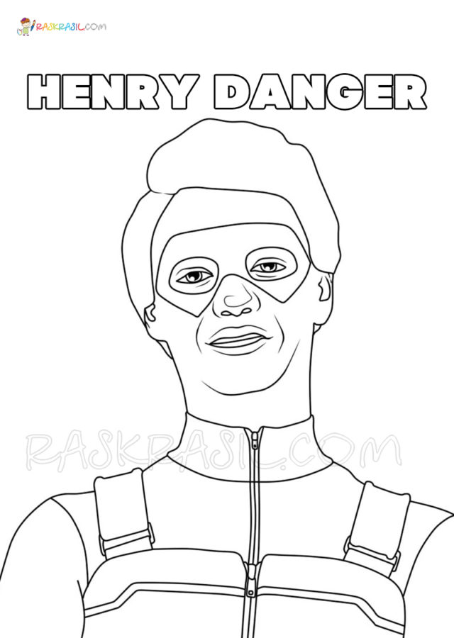 Henry Danger Coloring Pages | New Images Free Printable