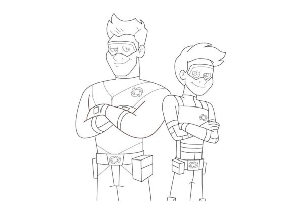 Henry Danger Coloring Pages | New Images Free Printable