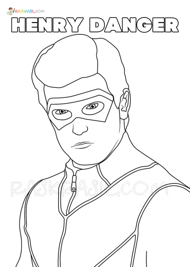Henry Danger Coloring Book Henry Danger Coloring Book
