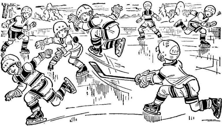 Hockey Coloring Pages | 100 Pictures Free Printable