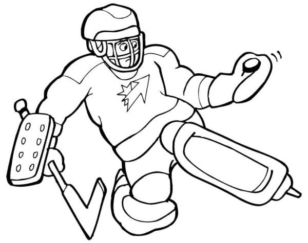 Hockey Coloring Pages | 100 Pictures Free Printable
