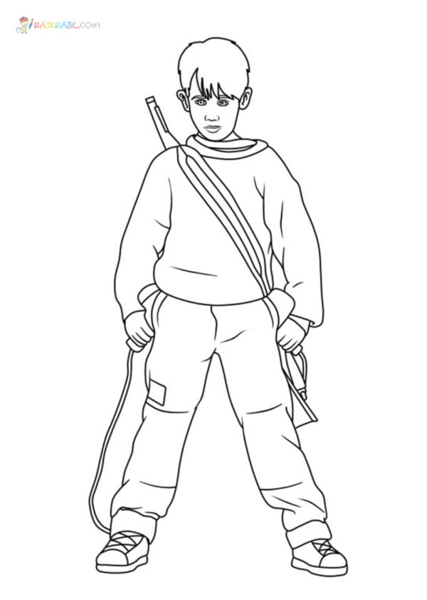 Home Alone Coloring Pages | New Pictures Free Printable