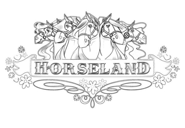 Horseland Coloring Pages | 90 Pictures Free Printable