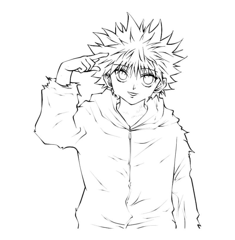 Coloriage Hunter X Hunter 100 Images Pour Une Impression Gratuite