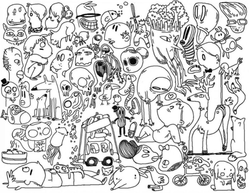Coloriage Indie Kid à imprimer