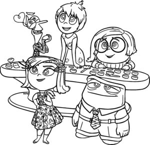 Disegni di Inside Out da Colorare