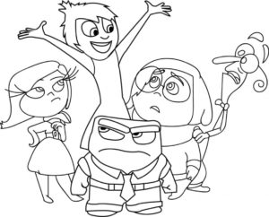 Disegni di Inside Out da Colorare