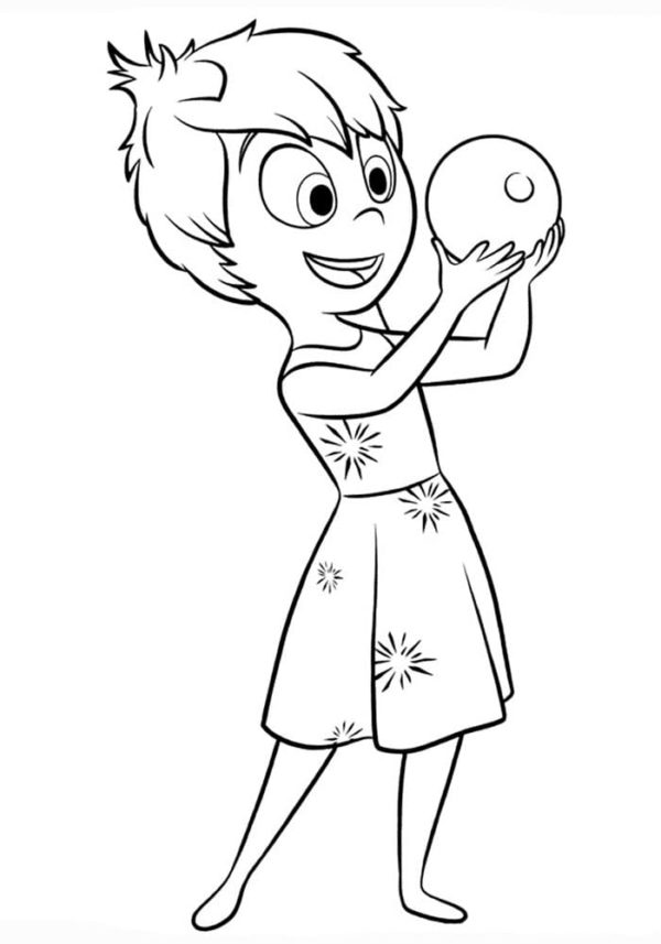 Dibujos de Inside out (Del Revés) para Colorear