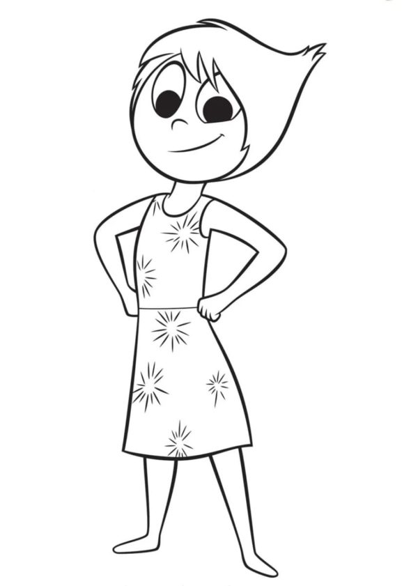Dibujos de Inside out (Del Revés) para Colorear