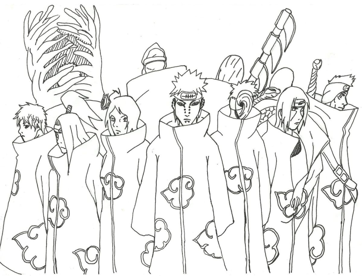 Itachi Coloring Pages